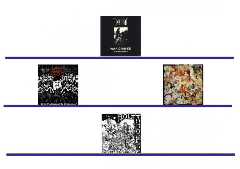 1988 – Doom, Carcass, Napalm Death, Bolt Thrower – Grindcore Vomitation ...